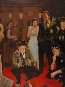 Crime Scene at the Movies – Lymington Hampshire Artist William Rochfort ...