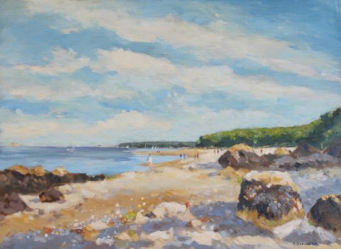 Priory Bay, Isle of Wight – Oil Painting – Society of Women Artists ...