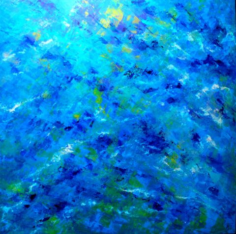 Northern Skies – Impressionistic Acrylic Art by Hampshire Artist Paul J ...